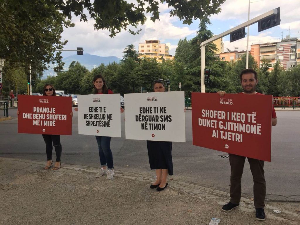 McCann Tirana targets bad driving on UM Impact Day - McCann Tirana