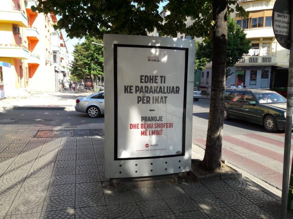 McCann Tirana targets bad driving on UM Impact Day - McCann Tirana